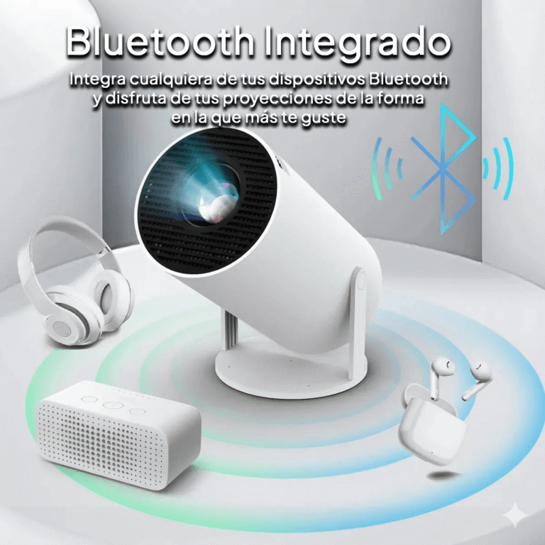 Proyector Joog Smart SCP-01 Pro Bluetooth WiFi - Hardloots